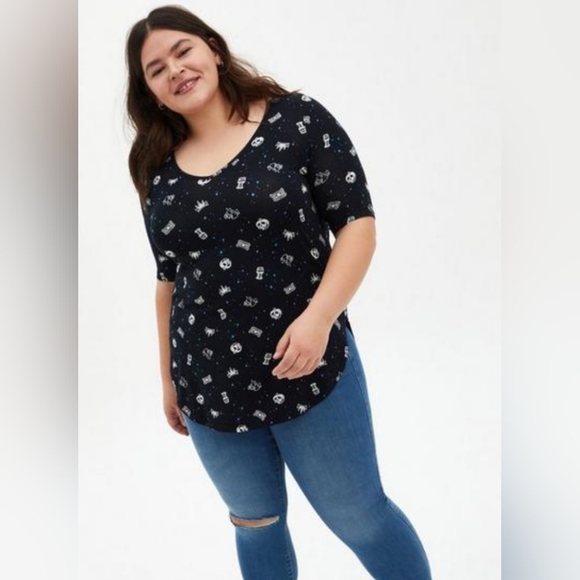 torrid | Tops | Torrid Disney Villains Sized Super Soft Tunic Evil ...